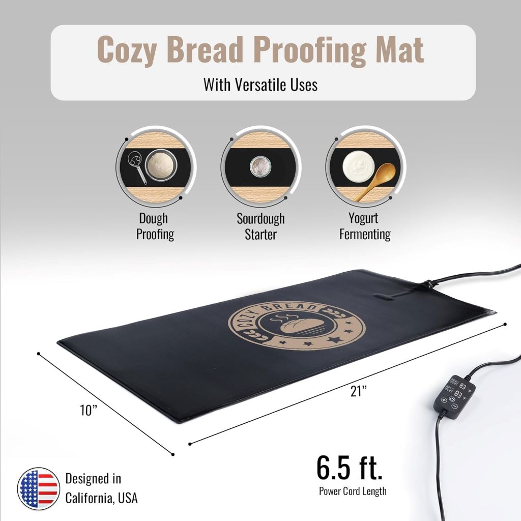 Sourdough Game: The Cozy Bread® Proofing Mat Revolution - First Grade ...