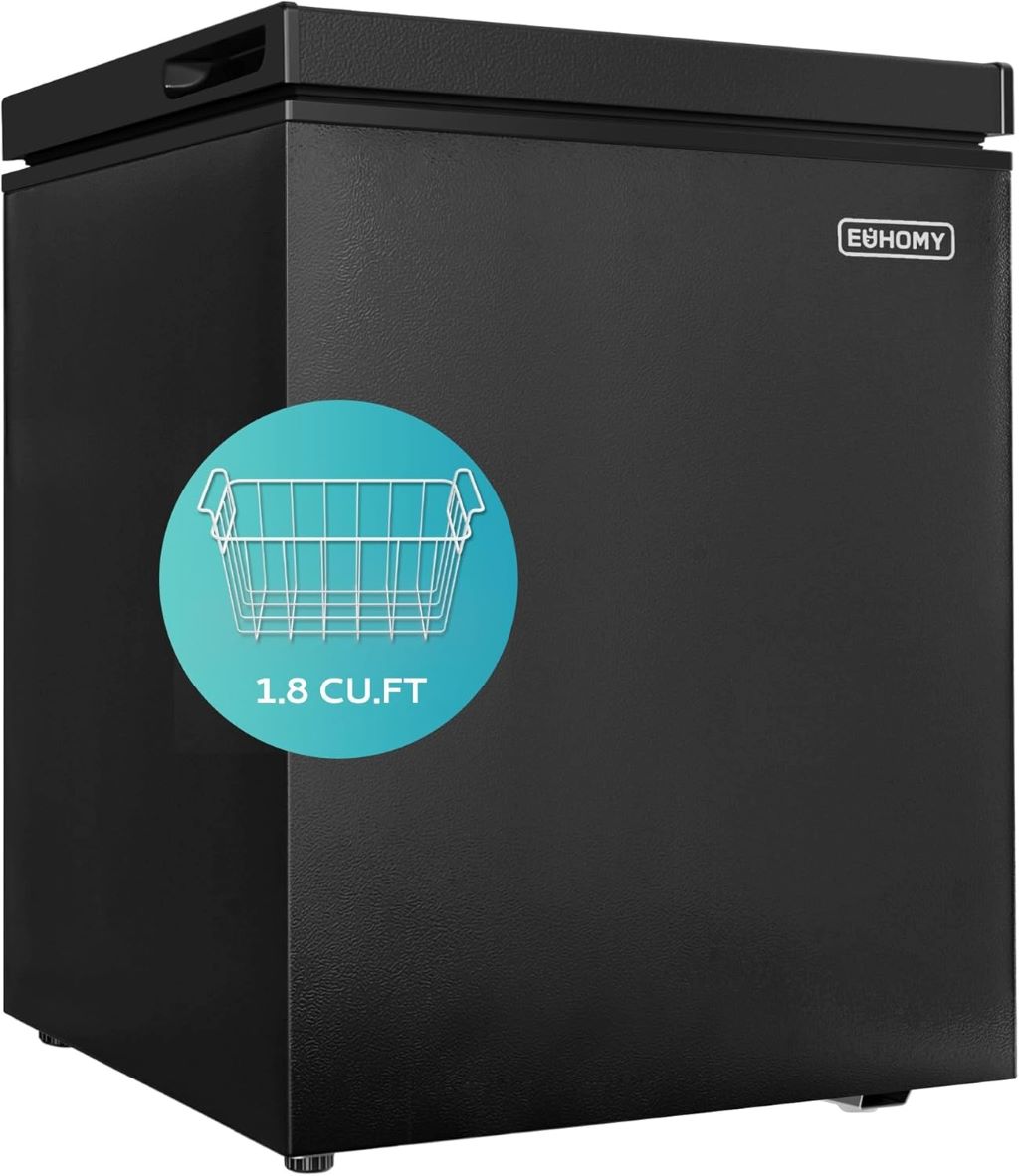 Compact And Quiet: EUHOMY 1.8 Cu.Ft Chest Freezer Review - First Grade ...
