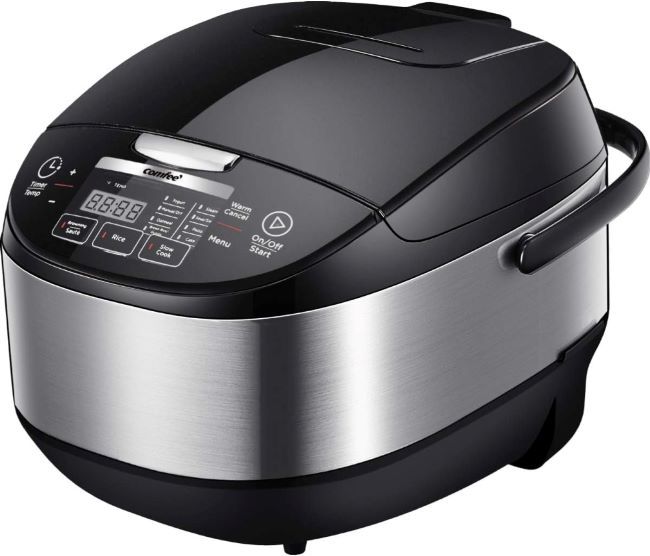 The COMFEE' Large Rice Cooker 10 Cup Game-Changer - First Grade Appliances